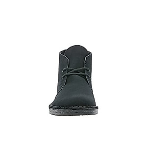 Clarks Men's Desert Chukka Boot, Black Suede 1, 9