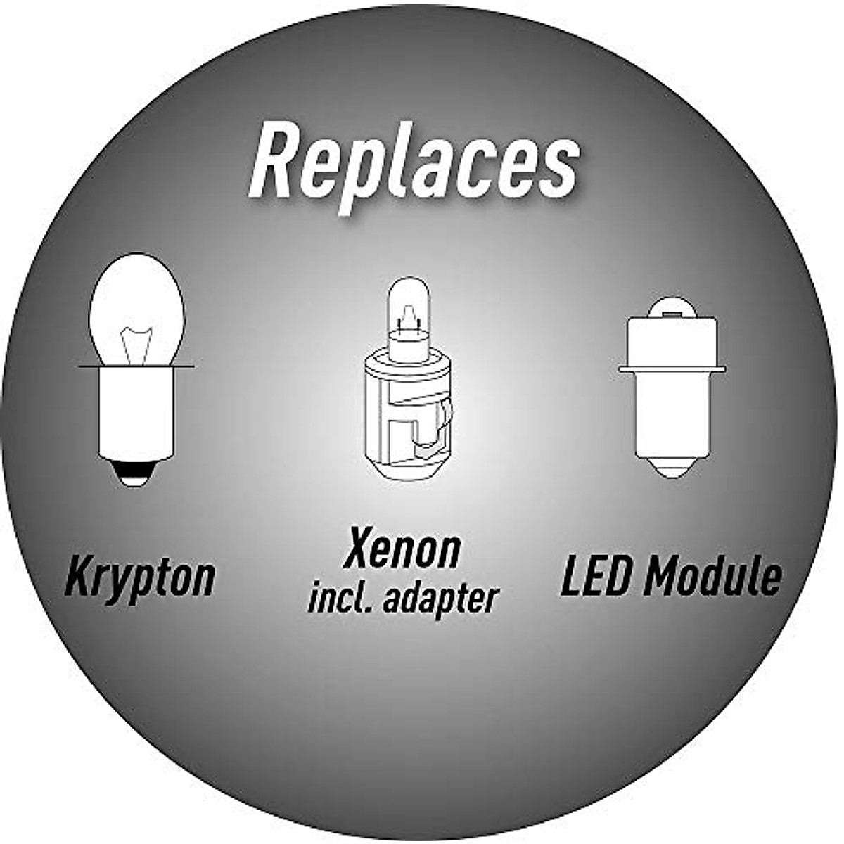 LiteXpress LXB530 LED Upgrade Module 530 Lumen for 3-6 C/D-Cell Maglite Torches