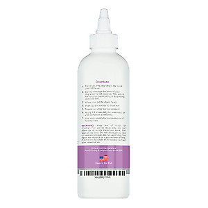 VET-VIRTUE Dog Ear Cleaner Drops - 8oz Dog Cleaning Solution for Ear Cleaning and Grooming - Great for Flushing Out Build Up and Maintaining Hygiene