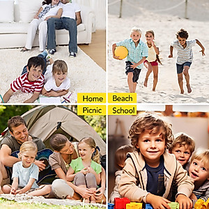 Toy Storage Organizer and Play Mat for Kids - Foldable Organizer Storage Bins with Lids - Detachable Mat Storage Bag Kids Toy Box for Boys, Girls, Nursery, Playroom, 11.6''x11.6''x15.5''(Grey)