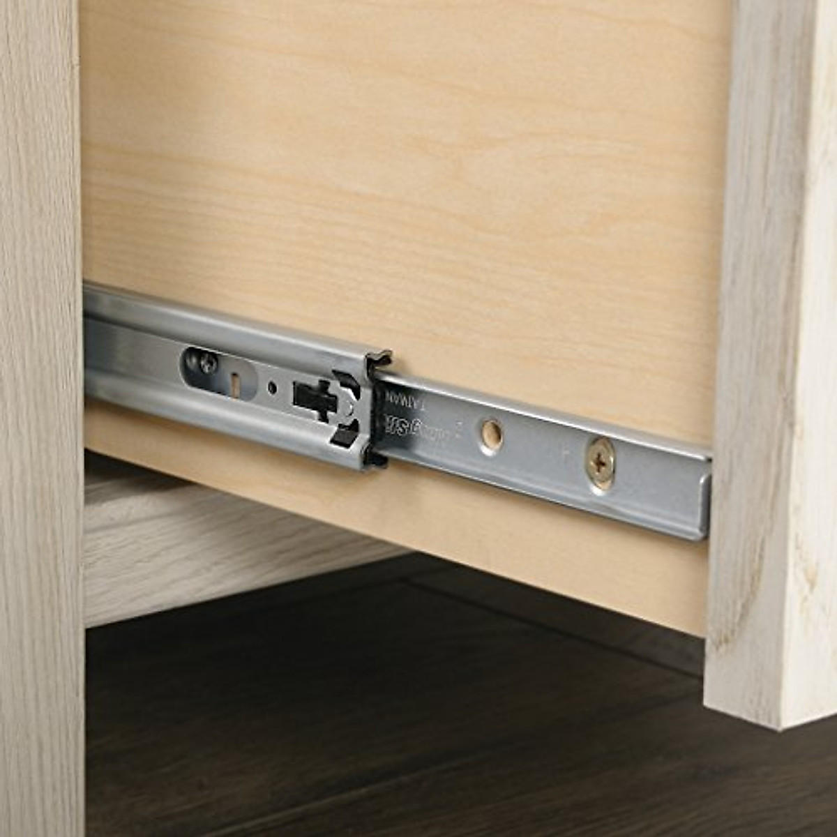 Sauder Costa Lateral File, Chalked Chestnut finish