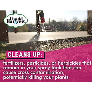 Liquid Harvest Blazer Spray Tank Cleaner, Pint (16oz), for Cleaning All Chemical Solution Residue - Spray Tank Cleaner for Gardening and Lawn