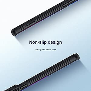 Mangix OnePlus 9 Case with Camera Cover,OnePlus 9 Slim Fit Thin Polycarbonate Protective Shockproof Cover with Slide Camera Cover, Upgraded Case for OnePlus 9 (Black)