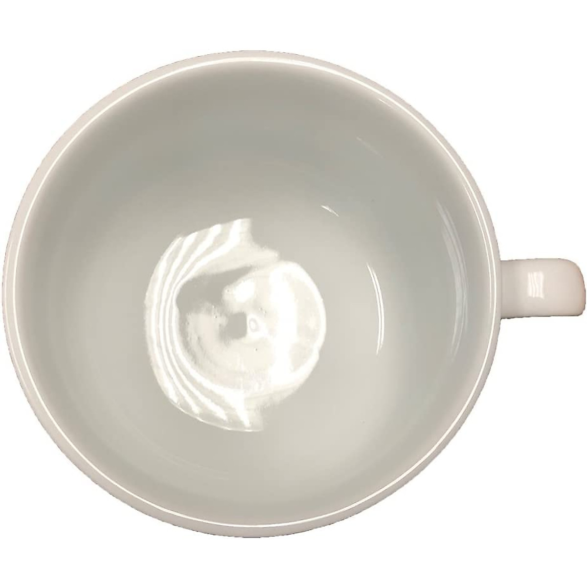 GiftsForYouNow Any Message Personalized Cereal Bowl, Holds up to 32 oz., White Ceramic Bowl, Cereal Bowl with Handle