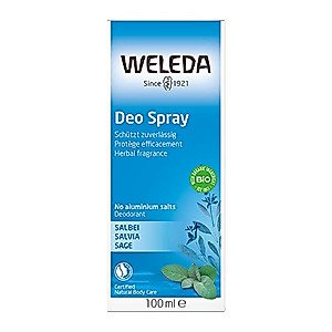 Weleda Sage 12h Deodorant Spray, 3.4 Ounce
