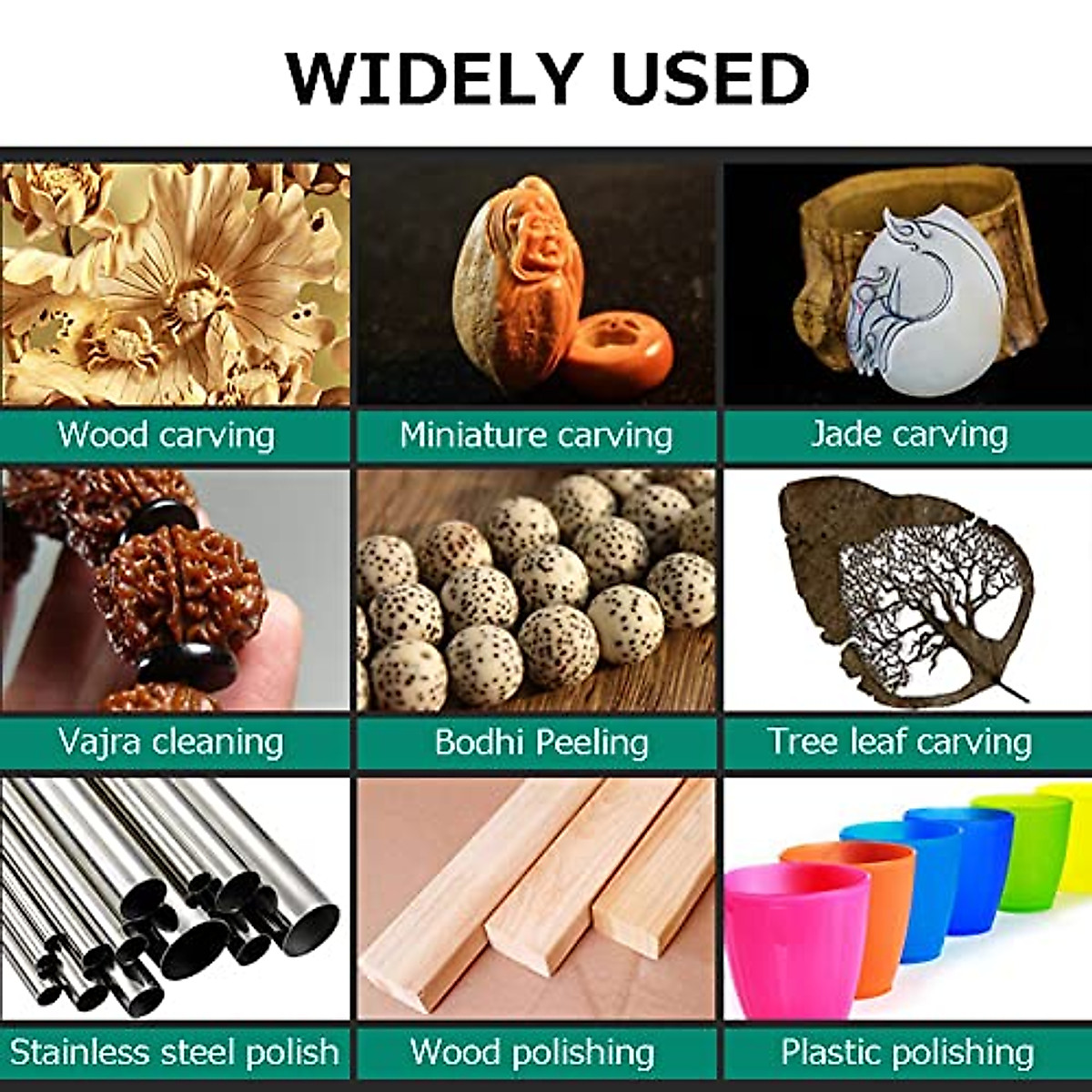 Electric Mini Drill Grinder, Mini Drill Set Grinder Kit, Adjustable Speed Polishing Engraving Grinding Pen Tool Kit, Low Noise, for Grinding, Polishing, Drilling