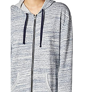 Hanes Women's Sweatshirt, French Terry Full-Zip Hoodie, Women's Hooded Jacket, Women's Zip Hoodie