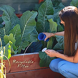 Santevia MINA Alkaline Water Filter Pitcher | Water Filtration System | Chlorine and Lead Filter | Water Purifier Pitcher | Home Water Filtration Pitcher | 9-Cup at Home Water Filter | Made in Canada