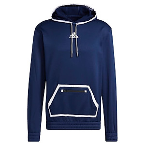 adidas Team Issue Pullover Hoodie Men's, Blue, Size XL