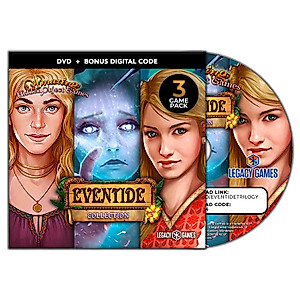 Legacy Games Amazing Hidden Object Games for PC: Eventide Trilogy (3 Game Pack) - PC DVD with Digital Download Codes