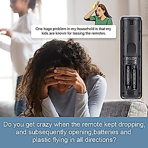 [3Pcs] Glowing Covers Case for Vizio XRT260 4K Voice Remote 2021 Model, Silicone Protective Case for Vizio Remote,Anti-Slip & Shockproof Remote Battery Back Replacement Covers Protector Skin Holder