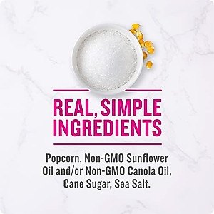 Angie's BOOMCHICKAPOP Sweet and Salty Kettle Corn Popcorn, Gluten Free, Party Size 10 oz.