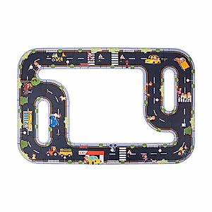 TOOKYLAND City Roads Floor Puzzle - 21pcs - Interactive Street Jigsaw Puzzle, for Kids Ages 3+
