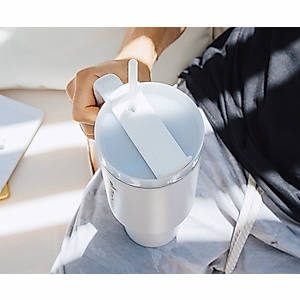 Pyramid America PlayStation Controller Icons Metal Travel Tumbler With Leak-Resistant Lid and Reusable Straw | Holds 40 Ounces