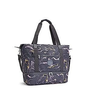 Kipling Art M Weekender Printed Tote Bag Soft Marble