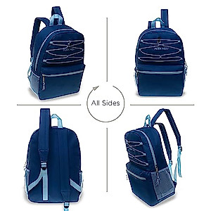 Moda West 24 Pack 17 inch Wholesale Bulk Backpack In Assorted Colors