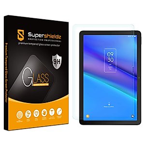 Supershieldz Designed for TCL Tab 10 5G / TCL Tab 10s (10.1 inch) Tempered Glass Screen Protector, Anti Scratch, Bubble Free