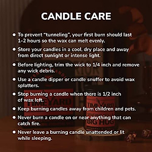 TIMEYARD Lavender Lemon Scented Candle, Bathroom Lavender Aromatherapy Candles Gift for Women, Hug in Modern Jar Candle, Calm and Relax Lemon Scented Soy Candles with 1 Cotton Wick, 45H Burn Time, 7oz