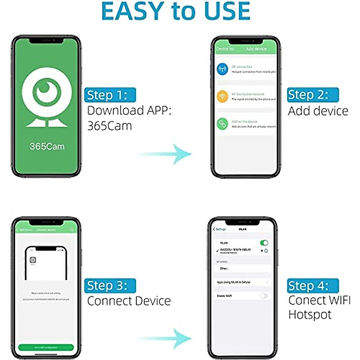 Mini Wireless WiFi Camera HD 1080P Home Security Cameras with Feed Covert Baby Nanny Cam with Cell Phone App Tiny Smart Pet Dog Cameras with Night Vision and Motion Detection
