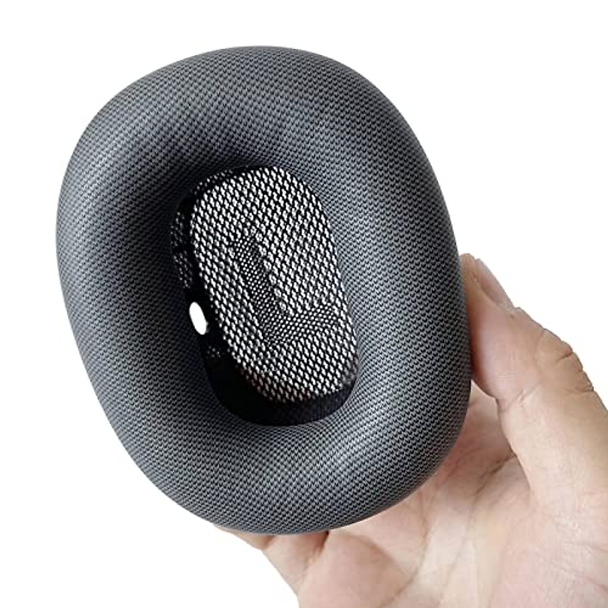 JFSPDFU (Grey) Replacement Headphone Earmuffs Apple Airpods Max Replacement Earpads Leather Earpads Headphone Memory Foam Covers Replacement Headphones Foam Earmuffs Headphone Accessories