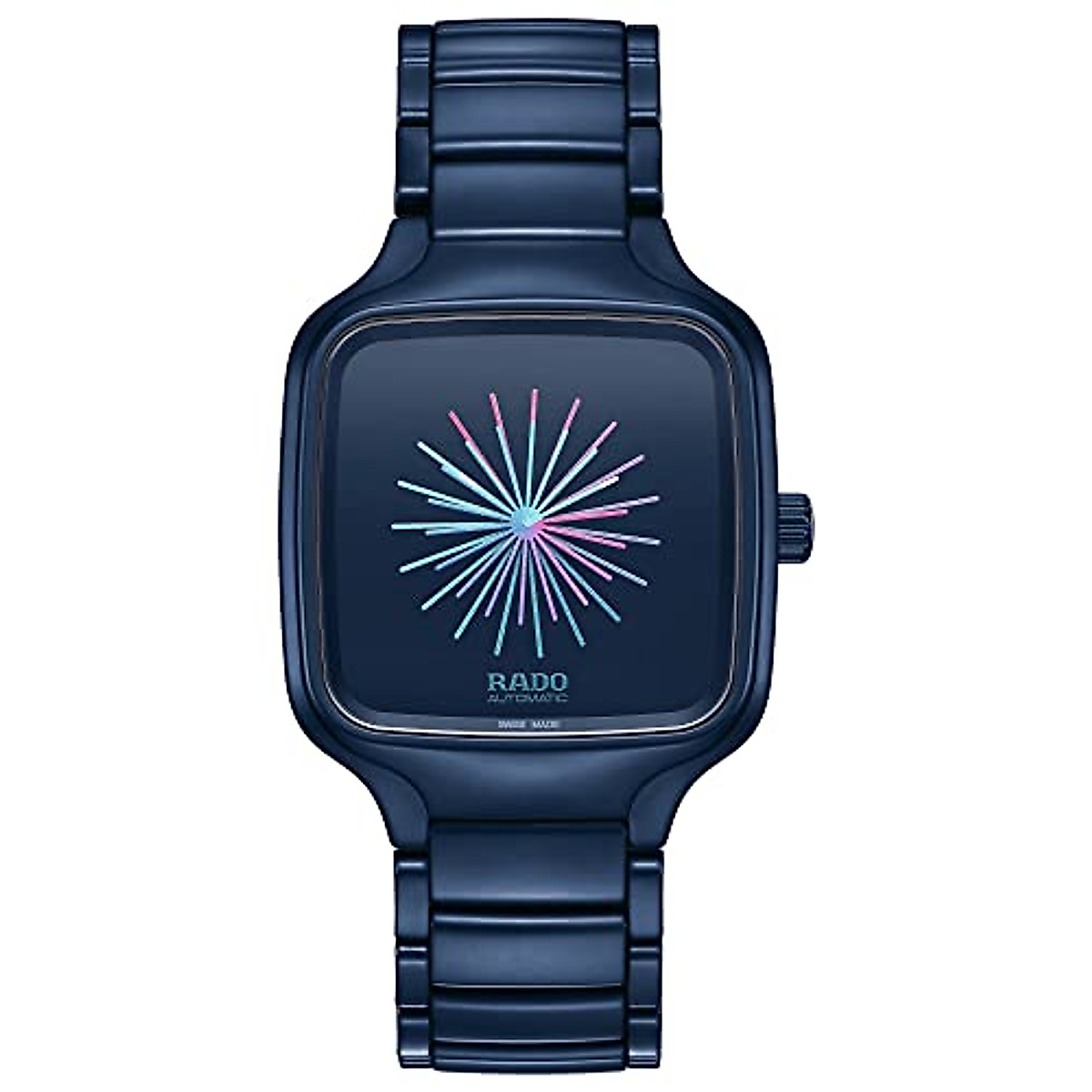 Rado True Square Automatic Watch, Blue