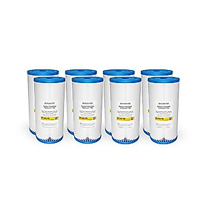 8 pack R50-BBSA Compatible Heavy Duty 10" x 4.5" Water Cartridge HD-950 Filters Packs (5 micron) compatible with 10" BB Whole House Systems Wound Polypropylene Sediment Cord Filters