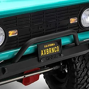 Axial RC Truck 1/10 SCX10 III Early Ford Bronco 4WD RTR (Battery and Charger Not Included), Turquoise Blue, AXI03014T1