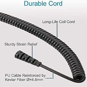 Speaker Mic for Motorola APX 6000 Radio Noise Reduction Shoulder Microphone Compatible with Motorola Radios APX4000 APX6000 APX7000 XPR6350 XPR6550 XPR7350 XPR7550 XPR 7550 7350 6550