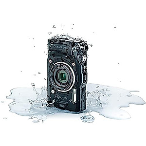 Olympus Tough TG-6 Waterproof Camera, Black - Expo Premium Accessories Bundle