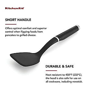 KitchenAid KE015OHOBA Classic Short Turner, One Size, Black 2