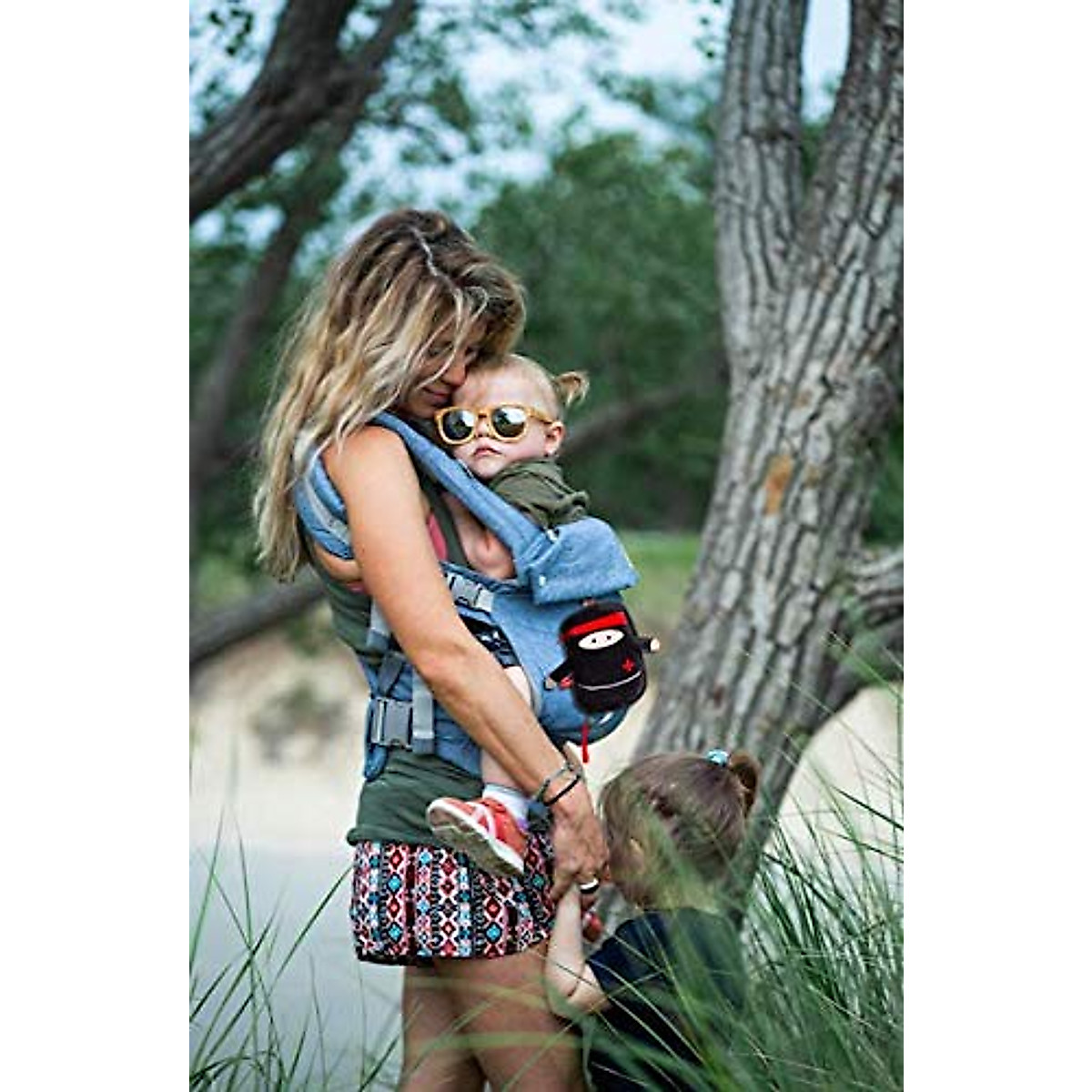 Owie Ninja Small Mini Compact First Aid Kit for Parents on The Go and Hanging in a Diaper Bag, Travel, Purse or Use it at Home or Outdoor