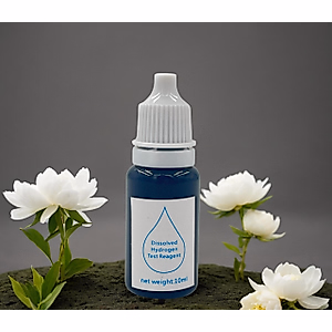 Dissolved Hydrogen Test Reagent Measuring Molecular Hydrogen Concentration in Water Blue Drops for Hydrogen Water Generator Bottle Hydrogen Machine