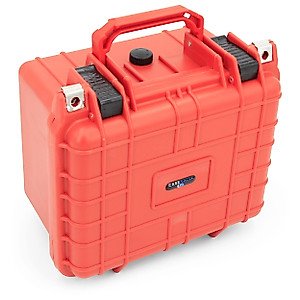 CASEMATIX Graded Card Storage Box Case Compatible with 30+ BGS PSA Graded Sports Trading Cards or 150+ Top Loader Card Storage Case, Waterproof Graded Card Case With Card Case Dividers