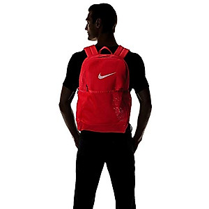 NIKE Brasilia Mesh Backpack 9.0, University Red/University Red, One Size