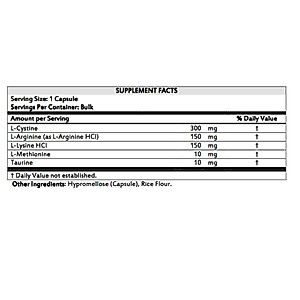 Hairfinity Volume Builder Amino Acid Booster for Thinning, Damaged Hair - Protein Rich Amino Acids to Support Thicker, Fuller Hair Growth and Boost Hair Vitamins - 30 capsules (1 month supply)