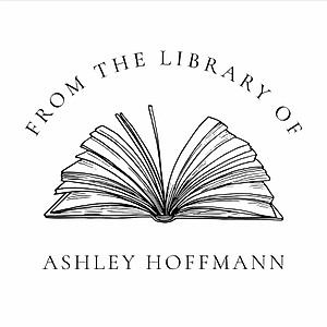 Custom Library Stamp, from The Library of Stamp, This Book Belongs to, Book Stamp