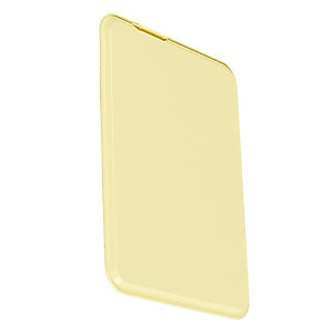 Airshi Sock Drawer Organizer Lid, Thickened Underwear Storage Lid Easy to Use Dustproof Card Slot Design for Cloakroom (Yellow)