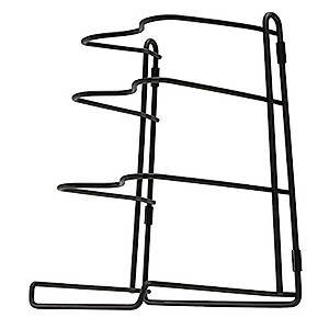 Multifunctional Creative Stainless Steel Kitchen Shelving Tripod Pan Rack Household Tool