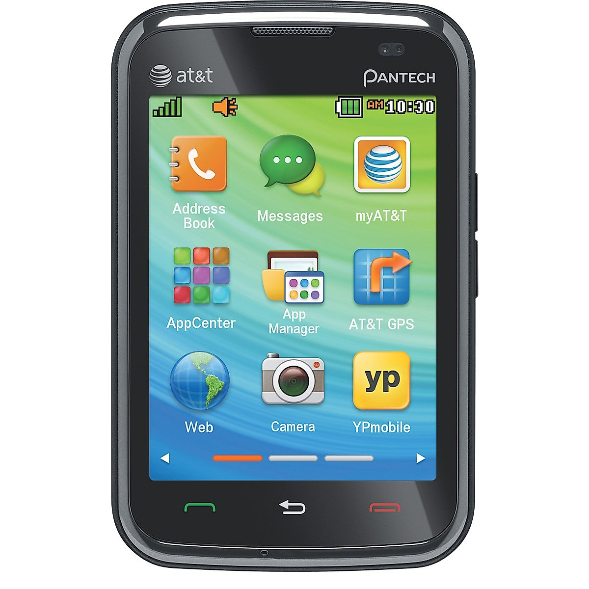 Pantech Renue, Black (AT&T)