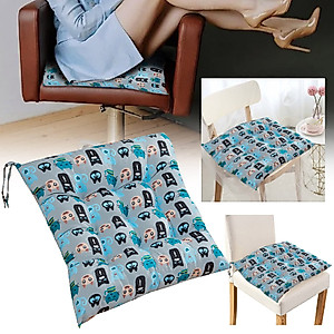 TUNKENCE Chair Pads Indoor Chair Cushions Soft Warm Floor Cushion for Kids Soft Seat Cushion Pads Non Slip for Lounge, Kitchen,Office