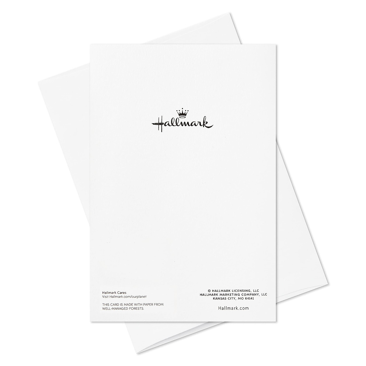 Hallmark Boxed Christmas Cards Assortment, White and Gold (40 Cards and Envelopes)