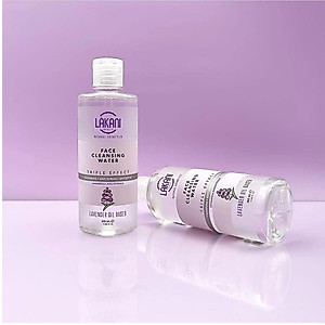 LÀKANI BEAUTY Lavender Micellar Water,Facial Cleanser and Makeup Remover.14.08 fl.Oz