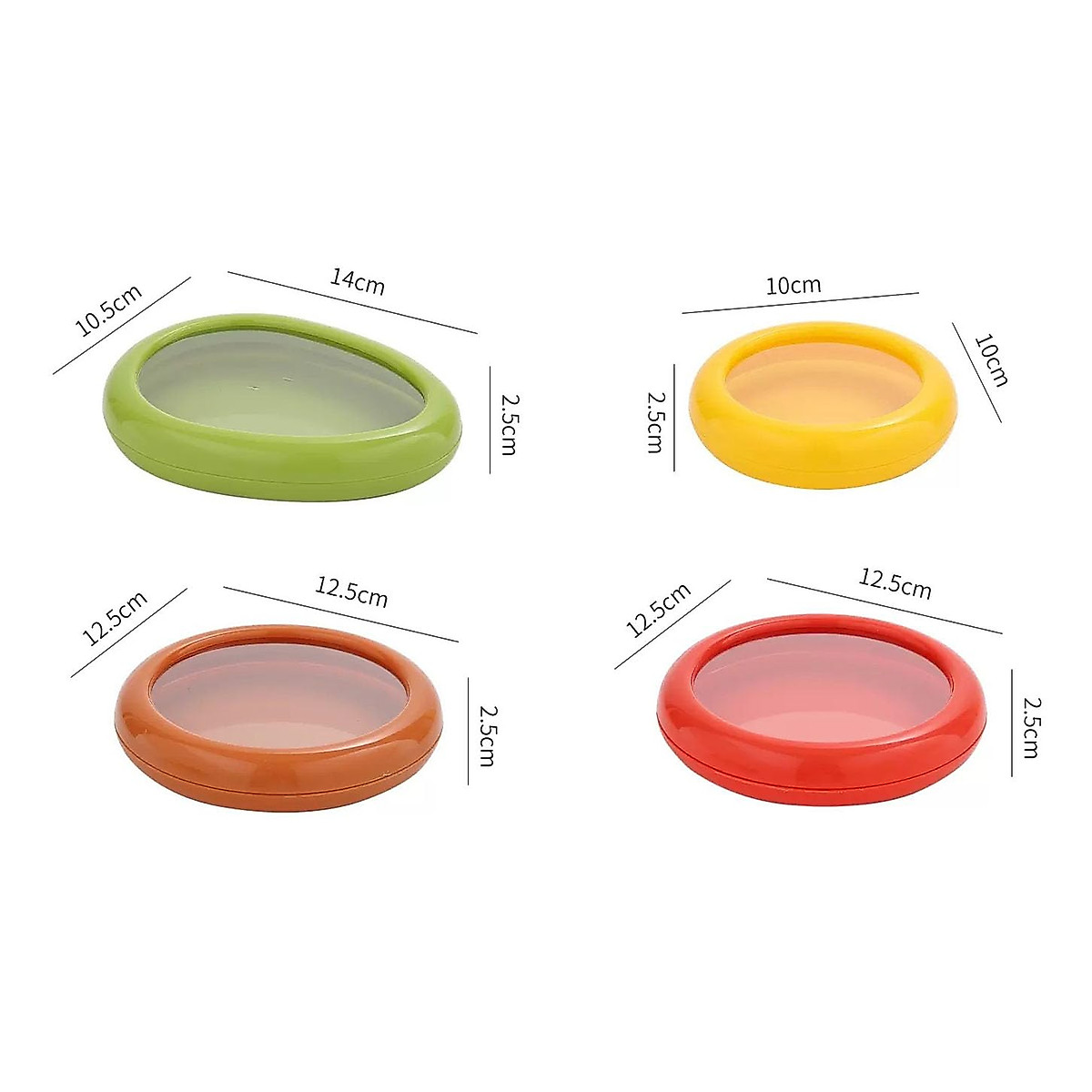 AJIEYMXP Preservation Box Set(100 PCS) r Lemon Onion Apple Avocado,etc