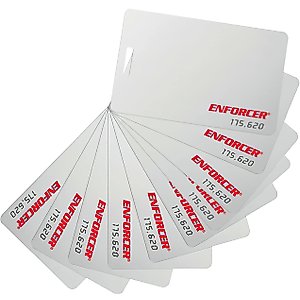 Seco-Larm PR-K1S1-A Proximity Cards, Compatible With All Seco-Larm Proximity Readers, Sold In Pack of 10 Cards, Frequency: 125 KHz (EM125)