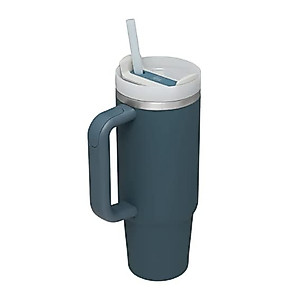 STANLEY The Quencher H2.0 FlowState Tumbler (Soft Matte) | 30 OZ Stormy Sea