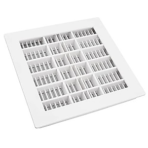 RvSky Garden Supplies Pool Main Drain 25.3x25.3cm Replacement Pool Square Main Drain for Swimming Pools Massage Pools SPA Pools White