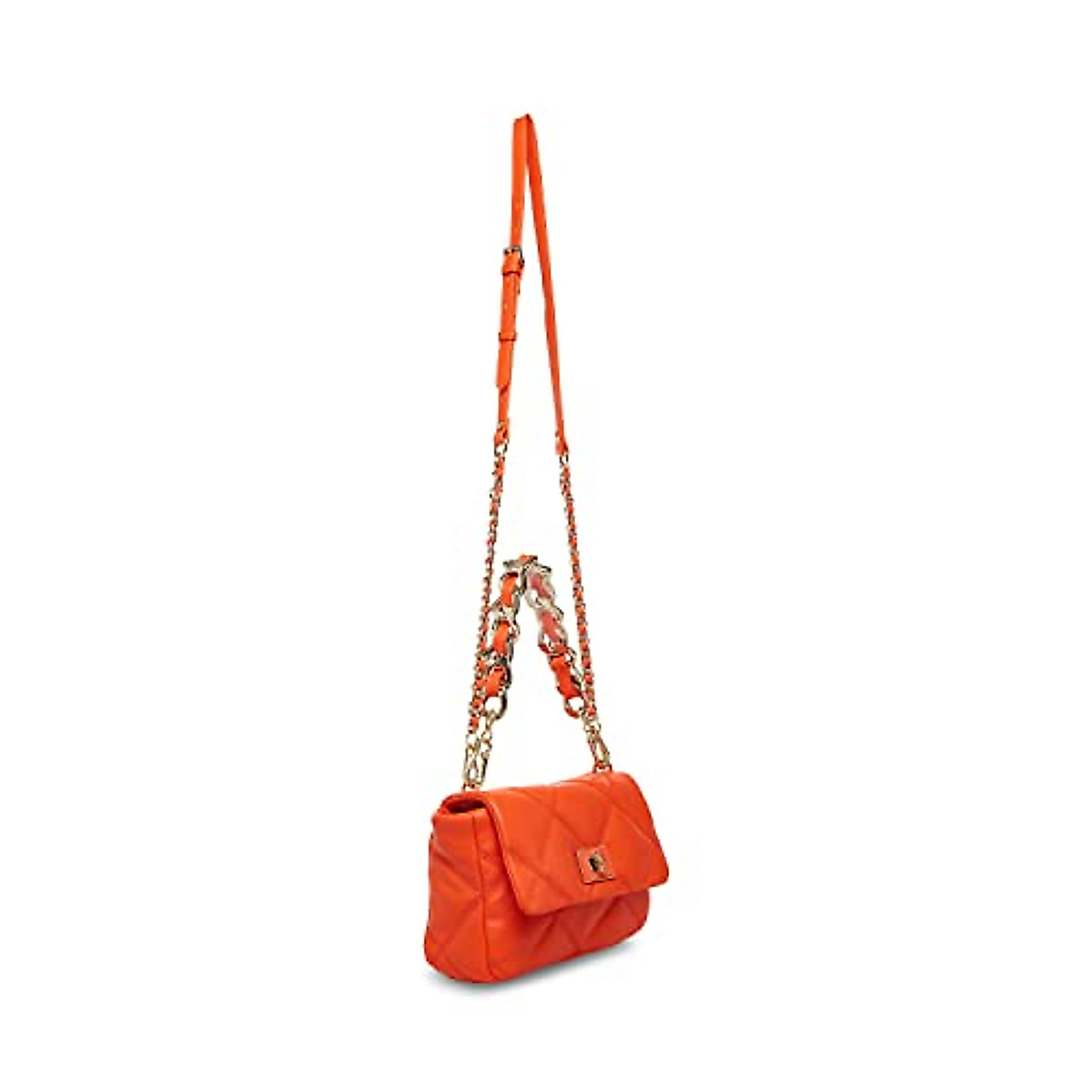 Steve Madden TRIXIES Quilted Crossbody, Orange
