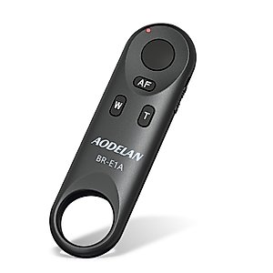 Wireless Camera Remote Shutter Release for Canon EOS M6 Mark II, R, RP, 90D, 77D, 800D, 200D, 250D, M50, Rebel T7i, Replace Canon BR-E1
