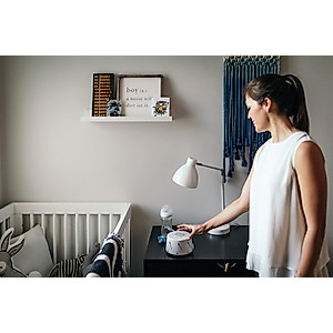 Yogasleep Dohm Classic (White) White Noise Machine + Travel Case, Sound Machine, Soothing Natural Sound from a Real Fan, Noise Cancelling, Sleep Therapy, Office Privacy, Travel