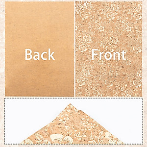 Lychee A4 Soft Cork Fabric Colorful for DIY Sewing Handcrafts Accessories Decor